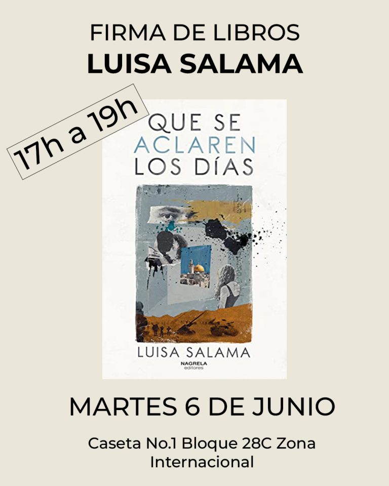 Firma de libros Luisa Salama – Bebow Libros
